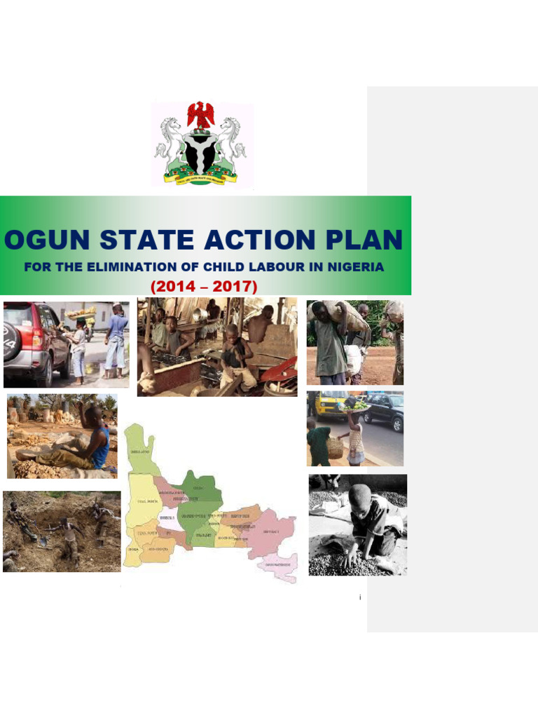 Ogun State Action Plan (Nigeria) - Child Protection Research Compilation | PDF