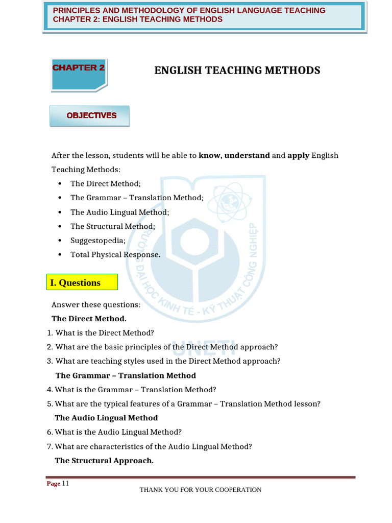 ELT - Chapter 2A - S | PDF