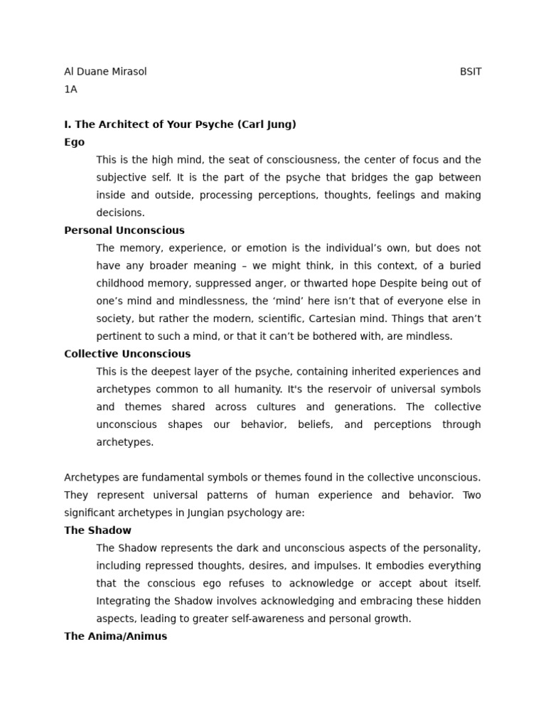 Assignment 5 - Psychological Perspective | PDF