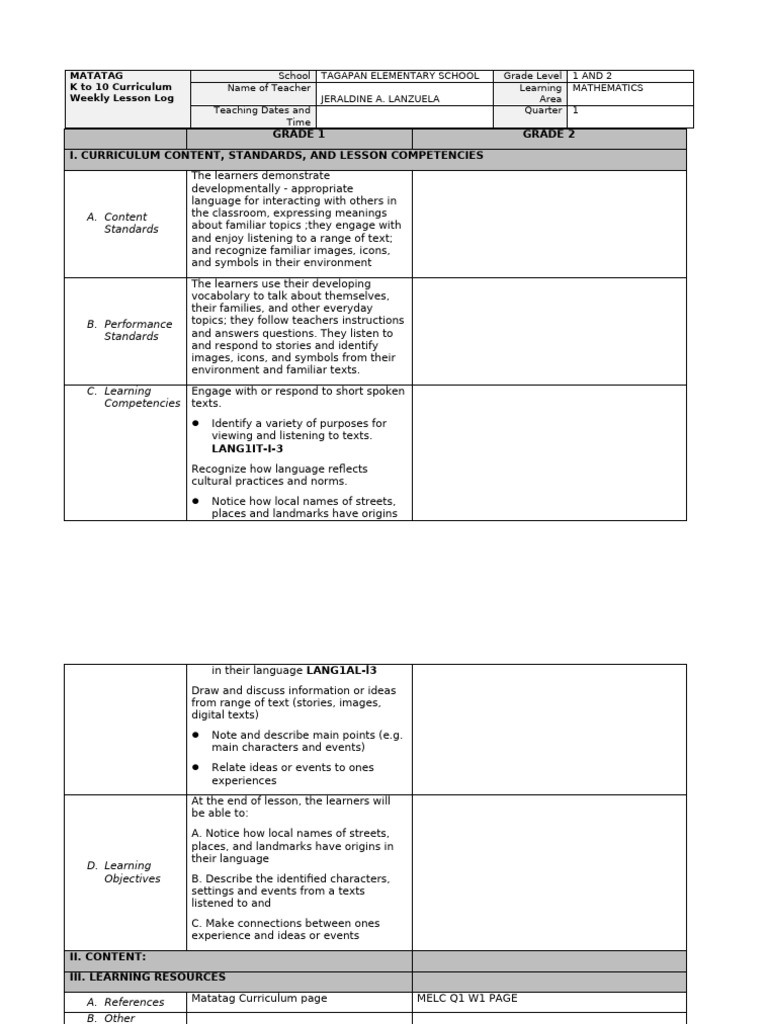 GMRC Esp q1 w3 | PDF