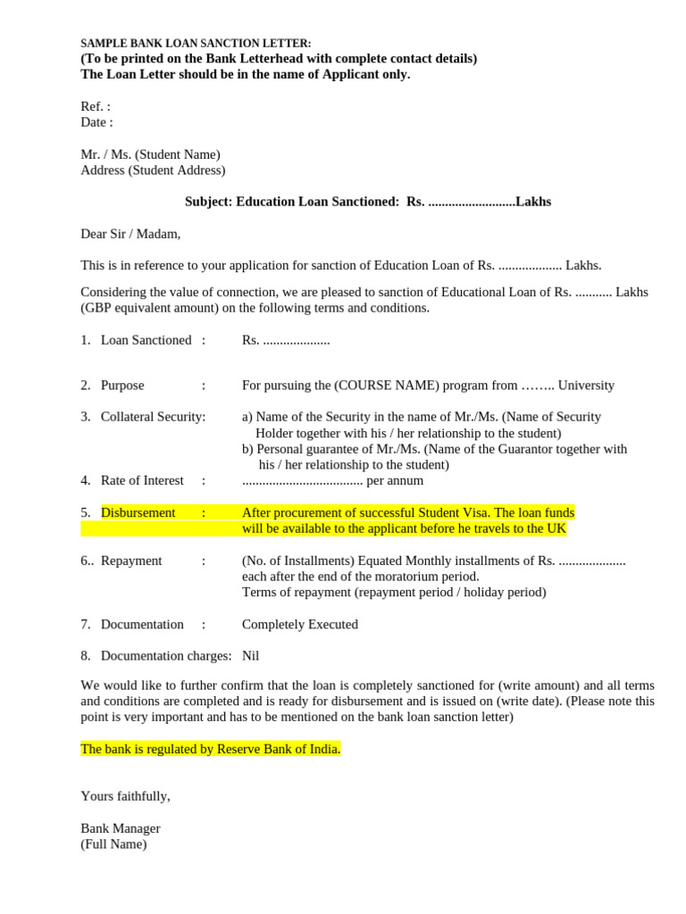 1709096307654-Sample Bank Loan Sanction Letter | PDF