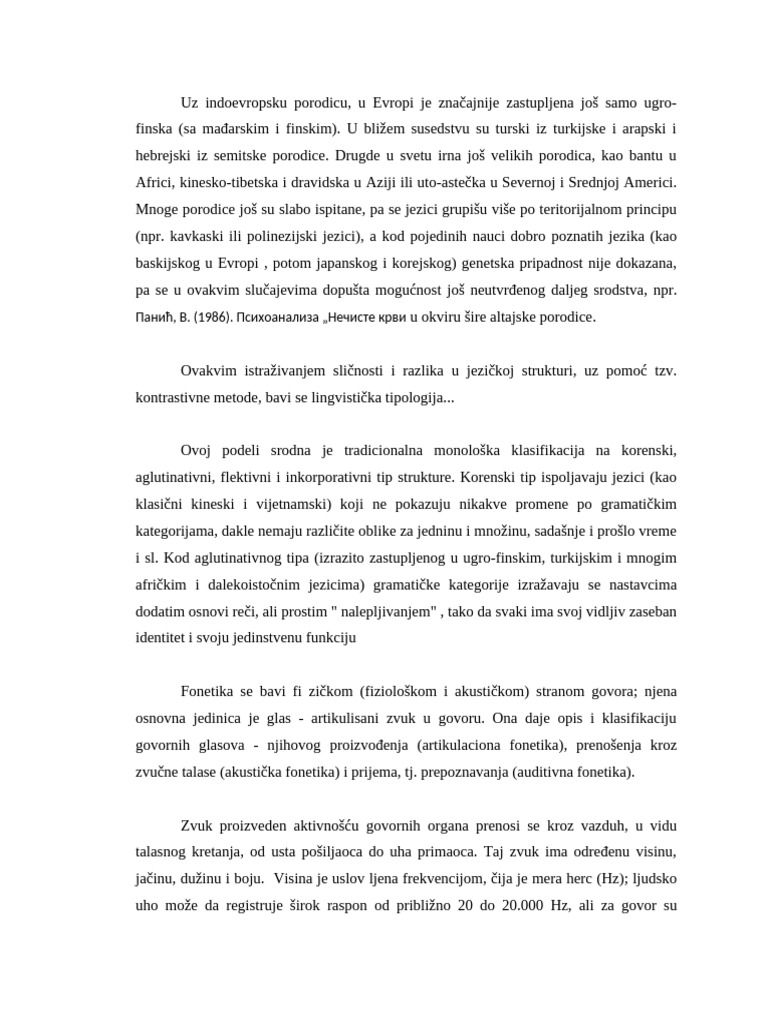 Opsta Lingvistika | PDF