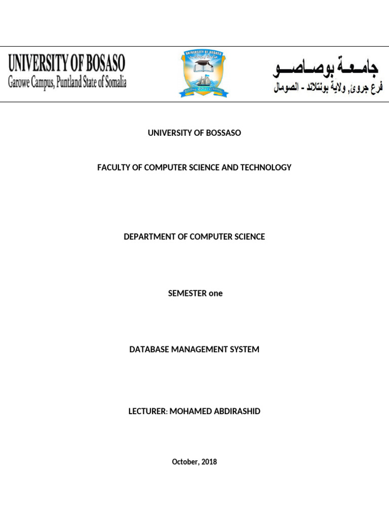 DBMS Chapter 1 | PDF