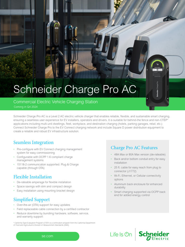 998-23120751 - Schneider Charge Pro AC Datasheet - GMA-US - Leaflet ...