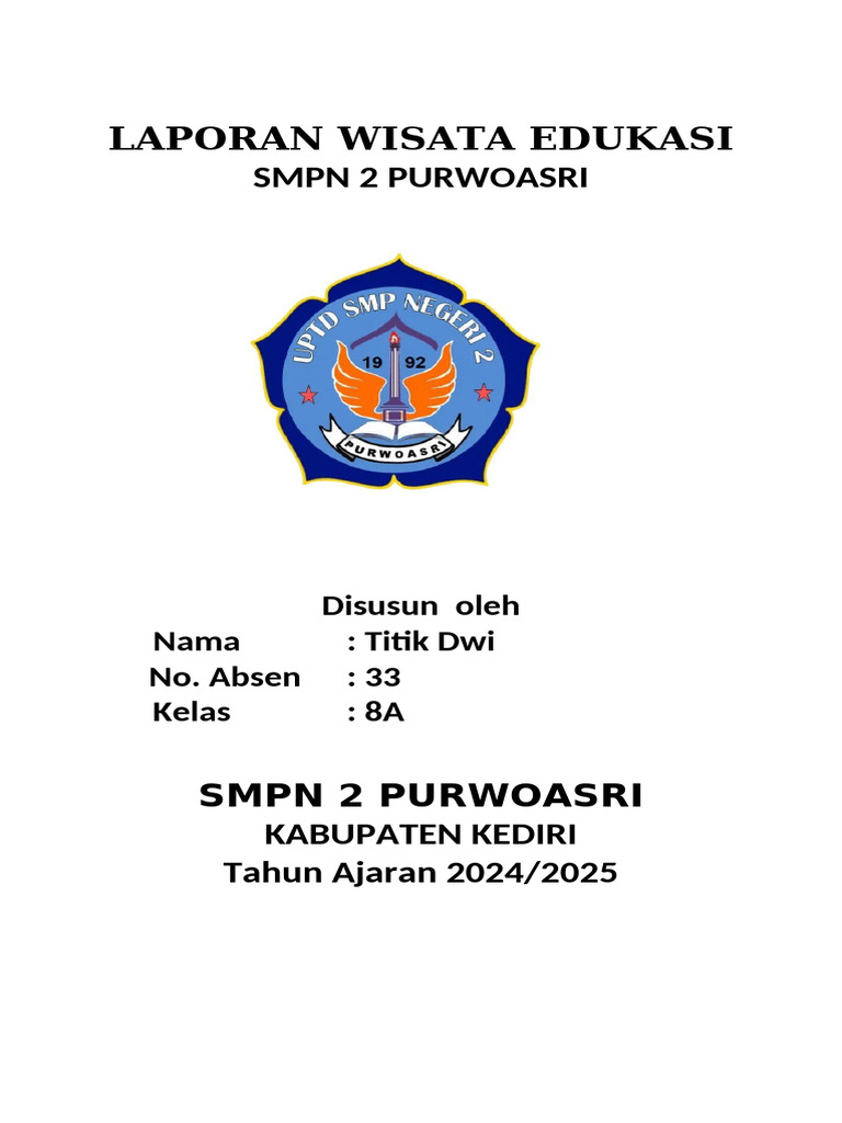 LAPORAN WISATA EDUKASI | PDF