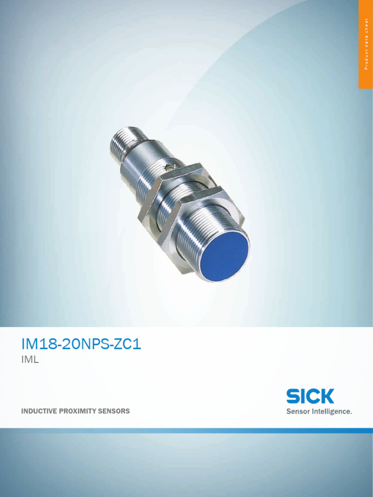 Datasheet IM18-20NPS-ZC1 6027519 en | PDF