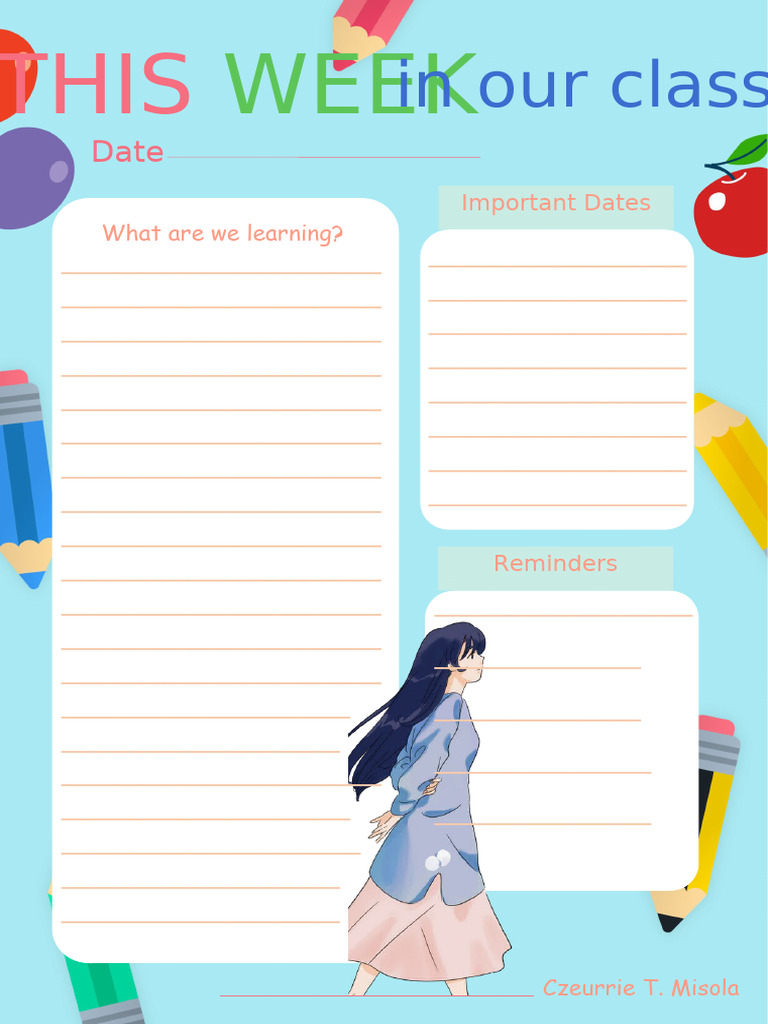 Notepad Template 3 | PDF