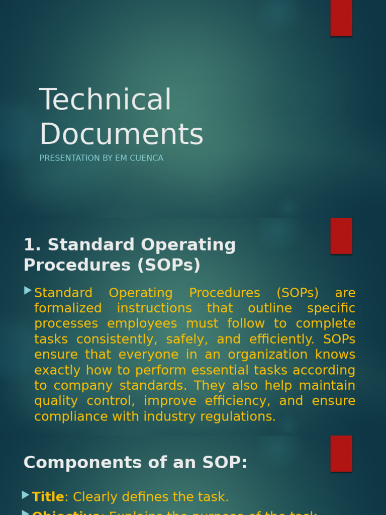 Technical Documents | PDF