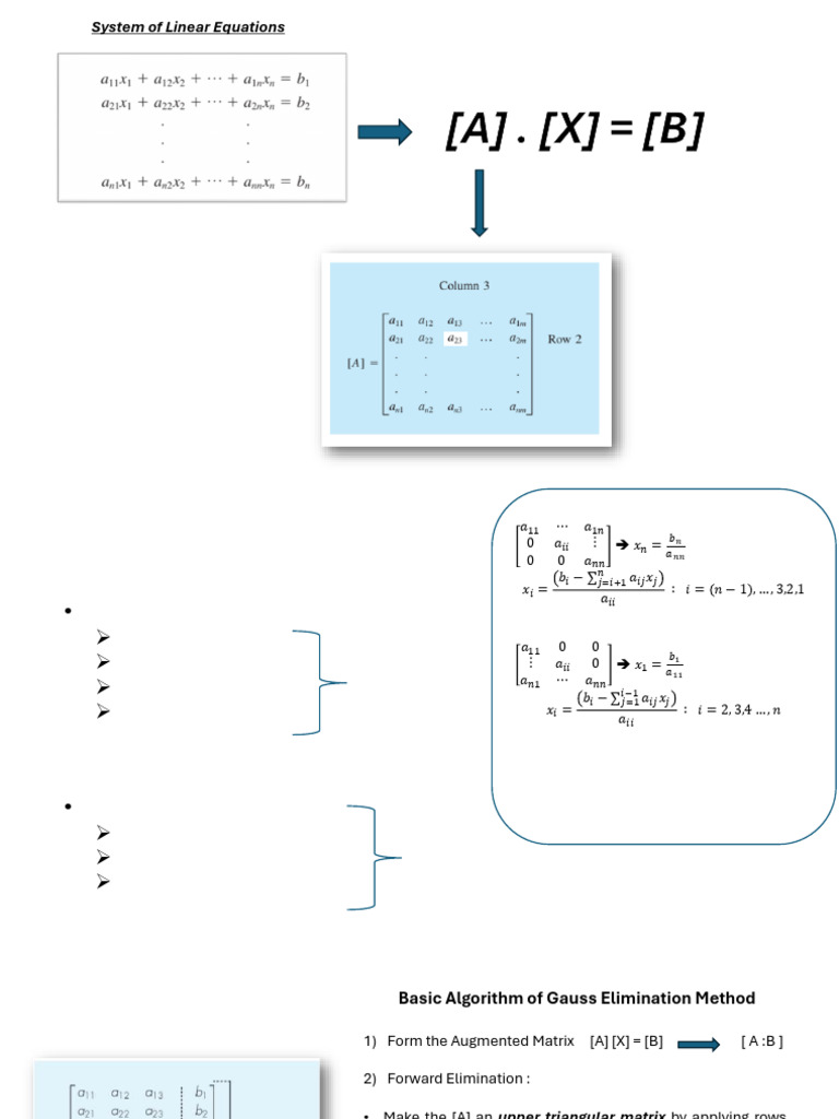 H2 - Gauss Elimination, Gauss Jordan and LU Decomposition | PDF