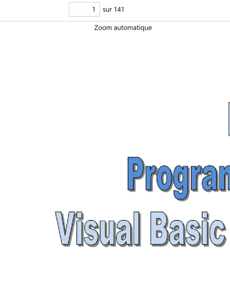 Excel Programmation Vba Coursvba M1iref Pdf 9763