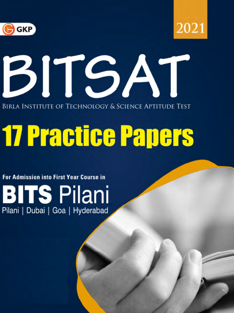 BITSAT 2021 - 17 Practice Paper - GK Publications - 240222 - 224831 | PDF