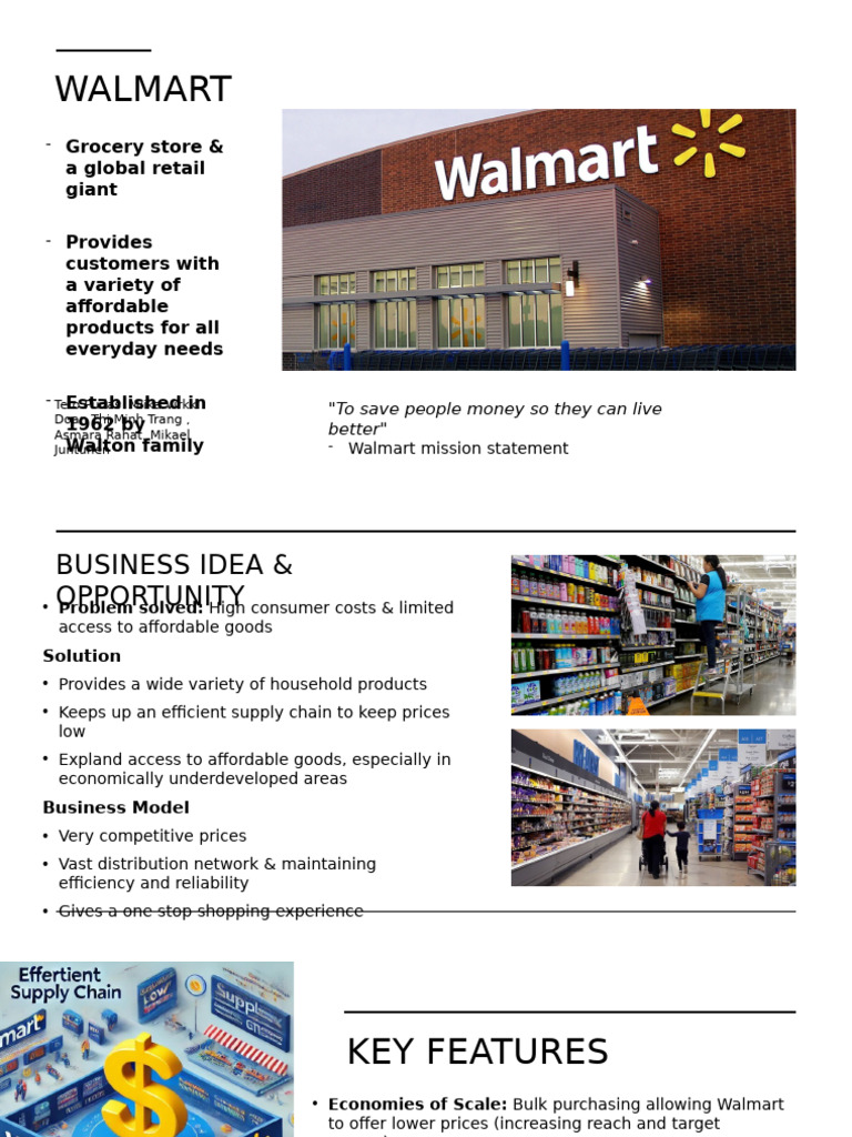Walmart Business Case | PDF