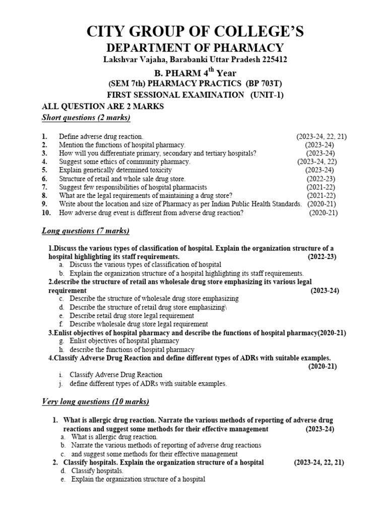 Unit 01 Ques Anser | PDF