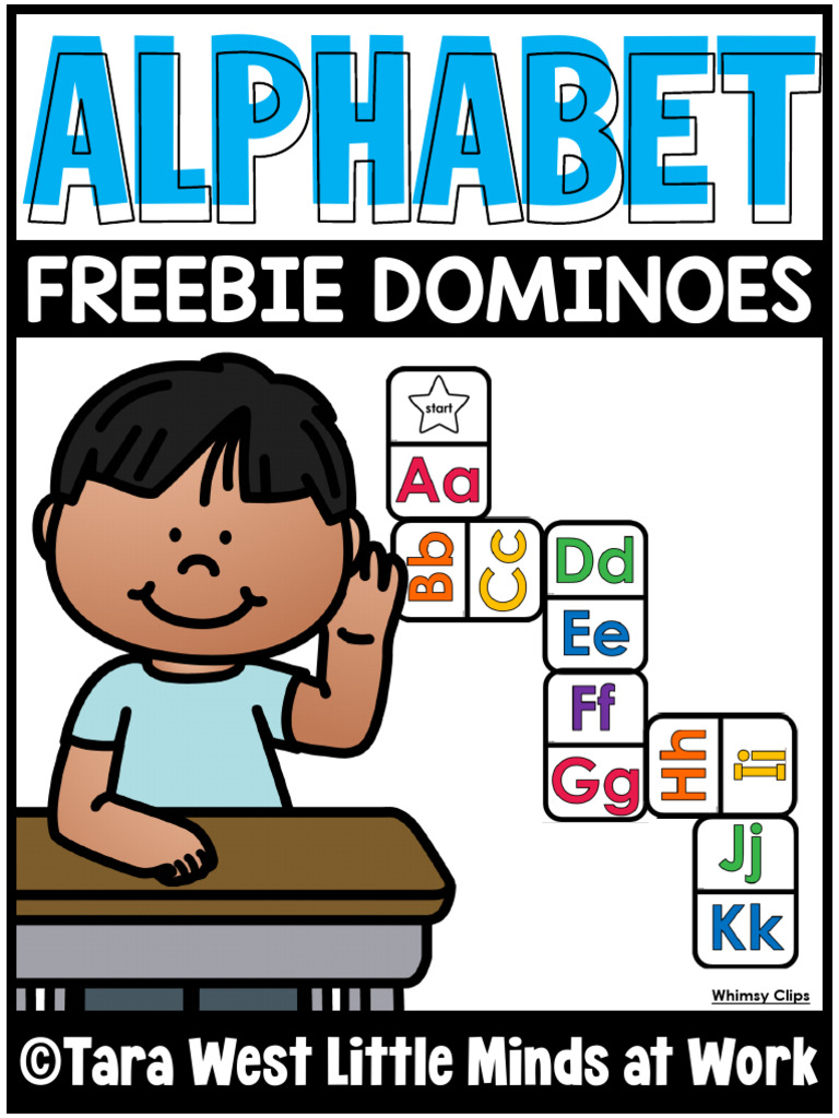 Alphabet Dominoes Free Downloads | PDF