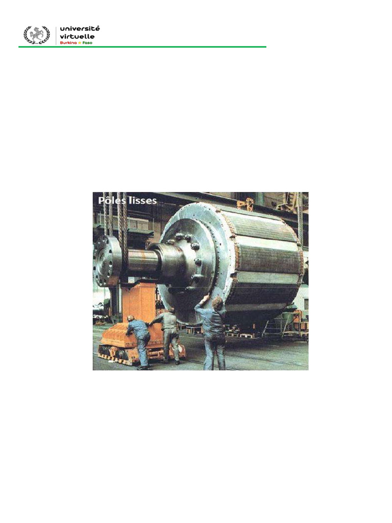 Chapitre Iv Machine Synchrone 1 | PDF | Magnetic Devices | Rotating ...