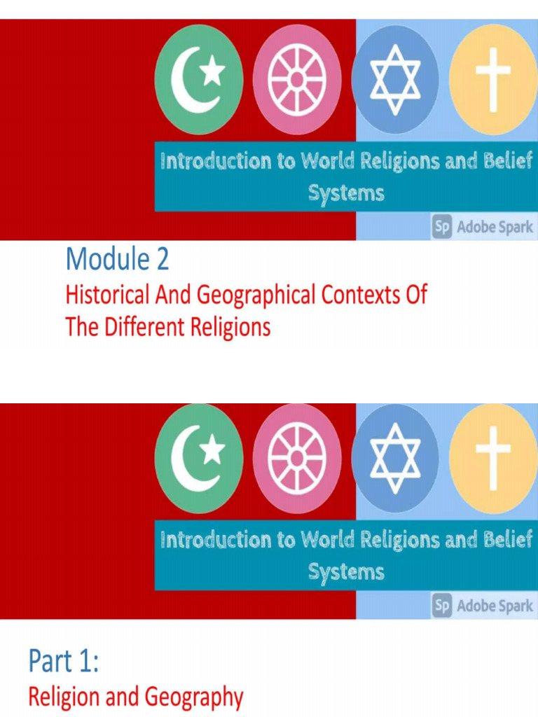 Module 2introduction To World Religions and Belief Systems | PDF