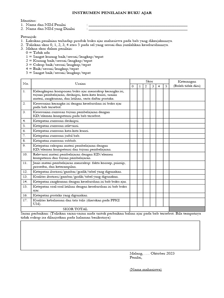 Lembar Jawaban UTS PSB 2425 | PDF