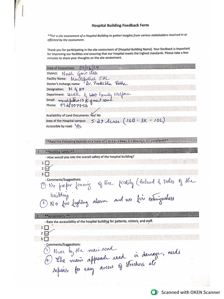 Mendipathar CHC | PDF