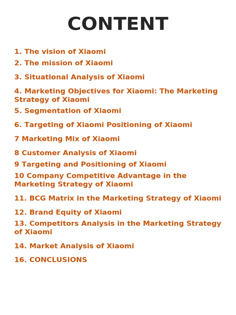 Xiaomi Case Study (Marketing) | PDF