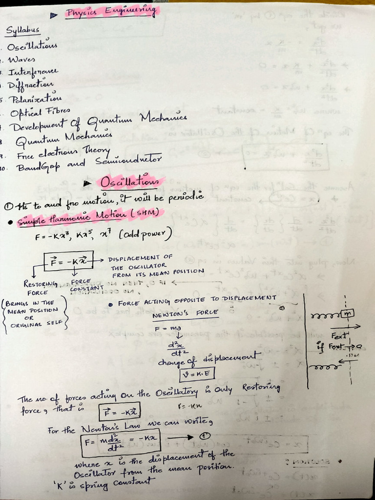 Physics (SEC - A) | PDF