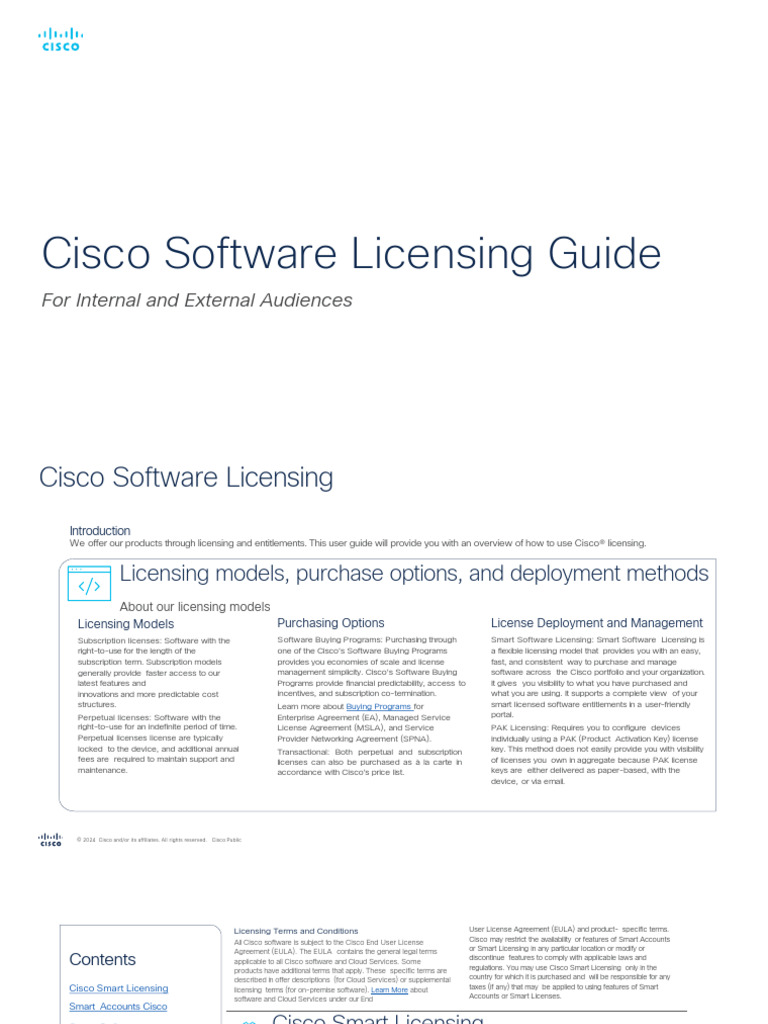 Software Licensing Guide | PDF