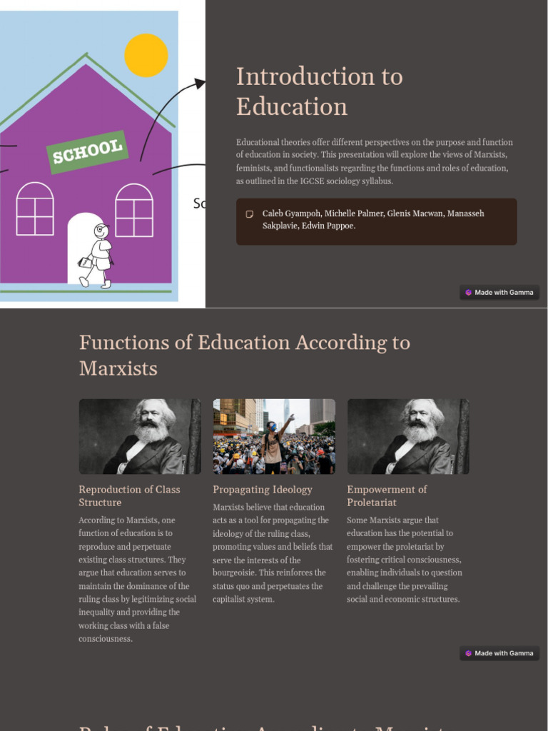 Introduction To Education | PDF