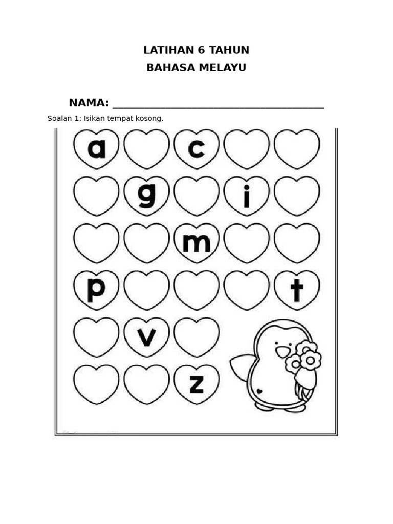 LATIHAN 6 TAHUN - Set 2-BM | PDF