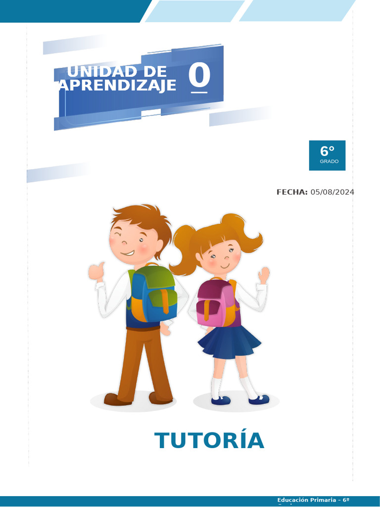 Tut 6° - Sesión 05 de Agosto | PDF