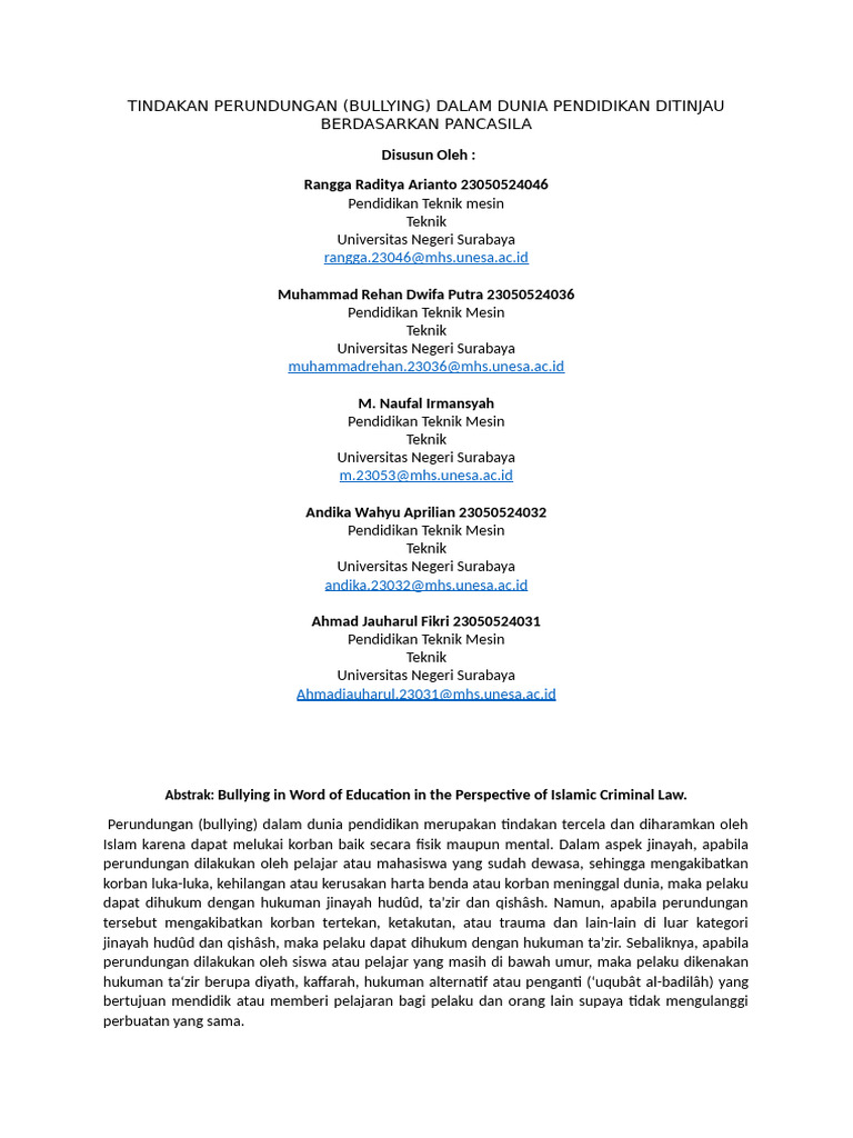 Draft PPKN Journal Artikel | PDF