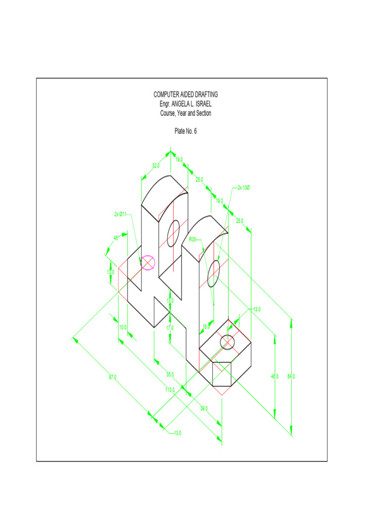 PLATE No.6 Isometric | PDF