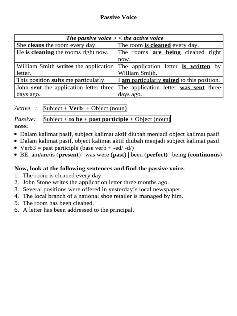 Passive Active | PDF