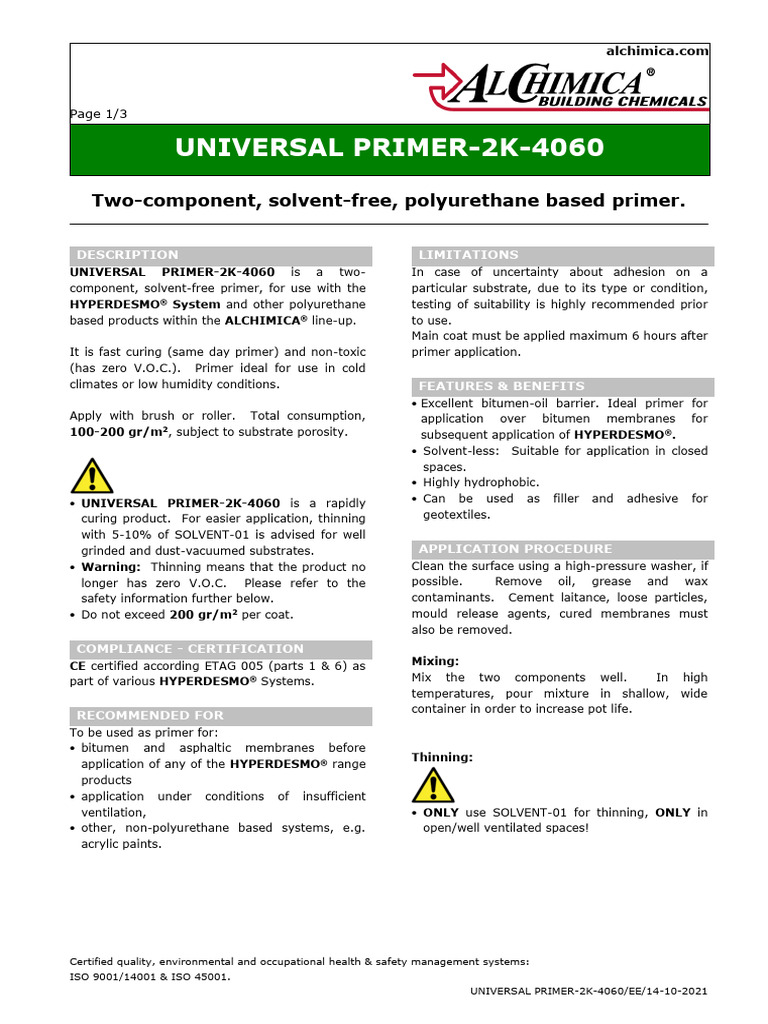 Universal Primer 2k 4060 v3.2 | PDF