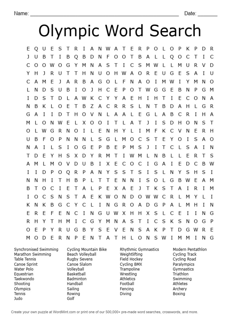 Olympic_Word_Search_24e0c_61633642 | PDF