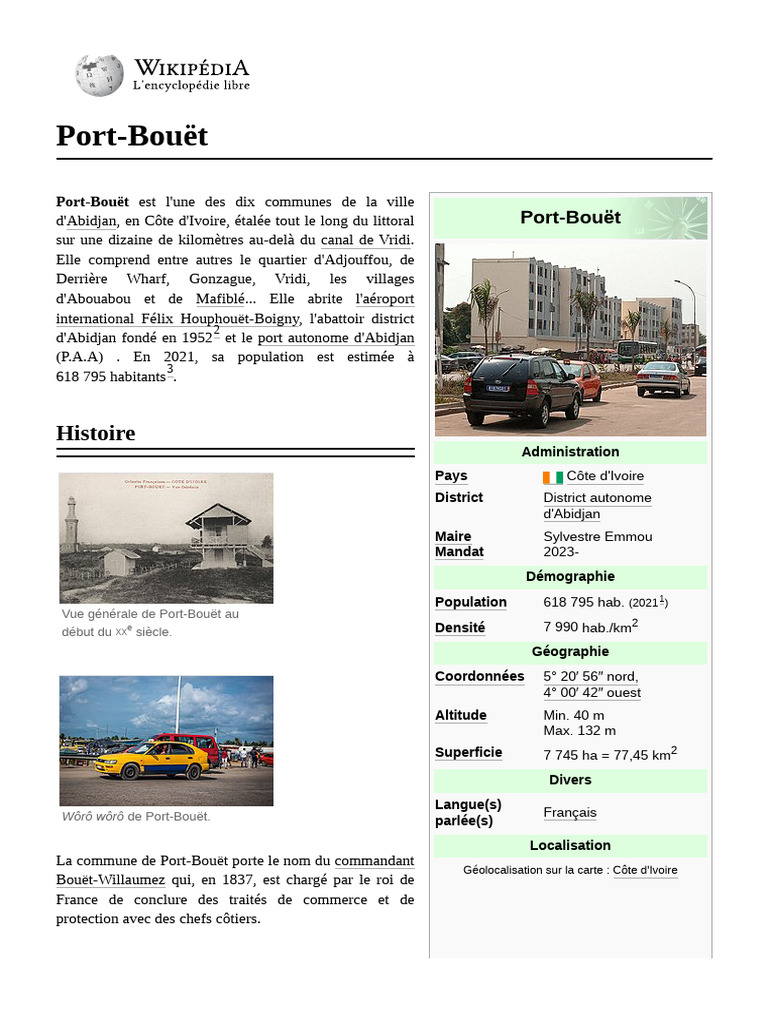 Port Bouët | PDF