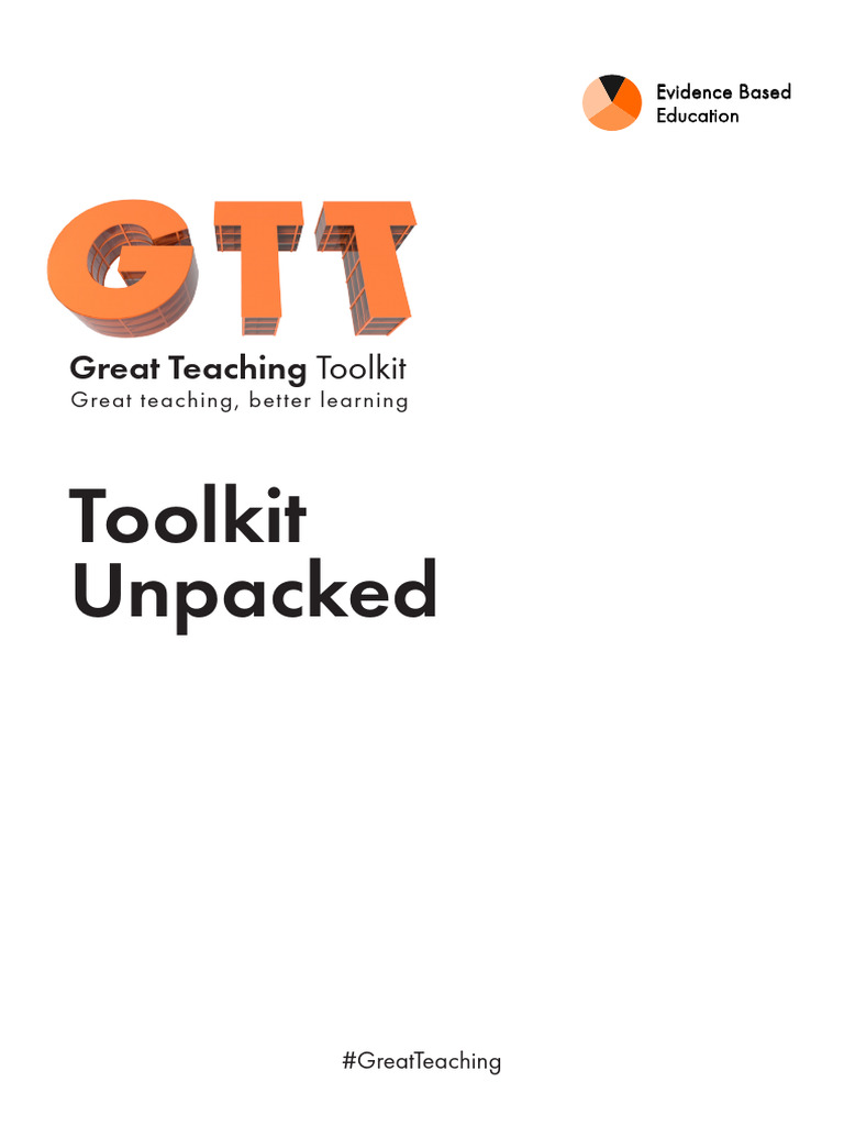 Great Teaching Toolkit Unpacked 2023 | PDF