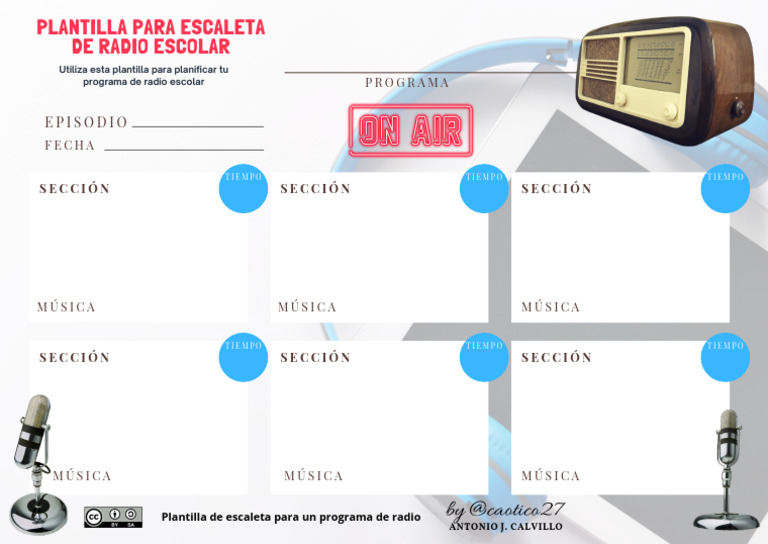 Escaleta Programa de Radio 1 | PDF