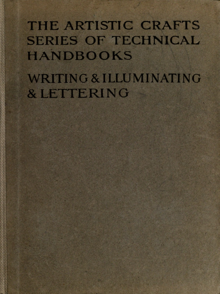 JOHNSTON, E. (1906) - Writing & Illuminating & Lettering (1906) | PDF ...