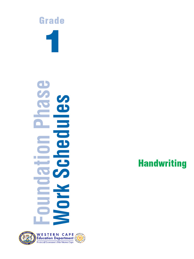 Handwriting GR 1-ws | PDF