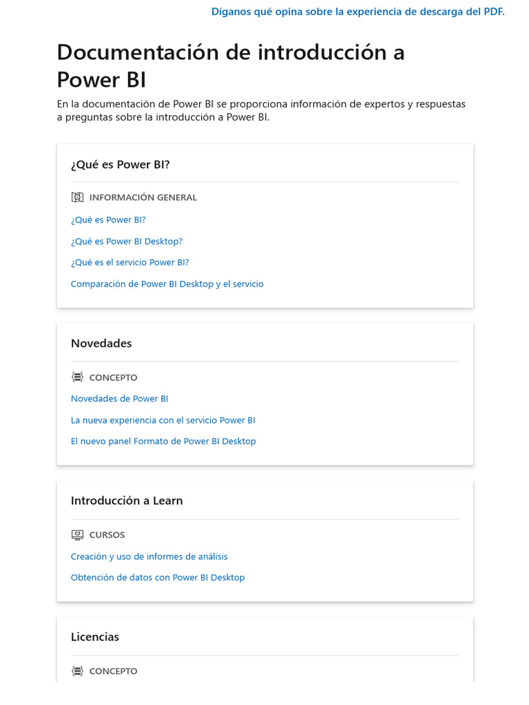 Fundamentos de Power BI | PDF