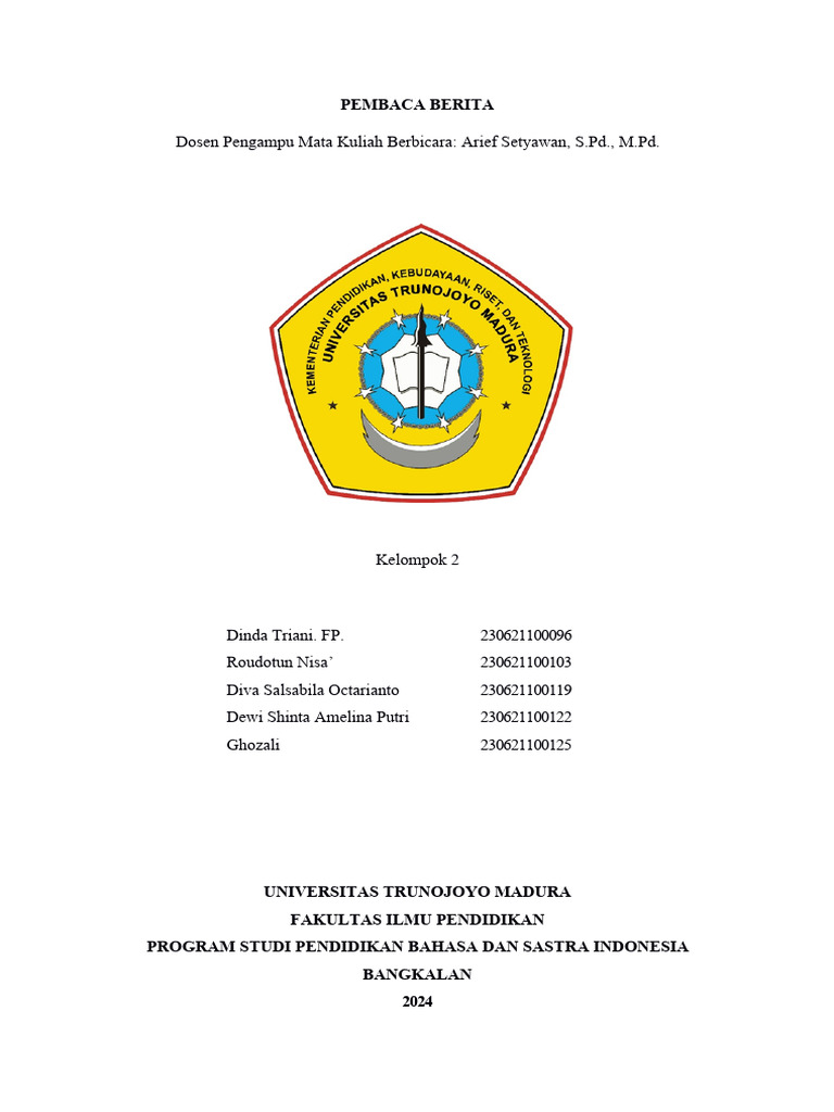 Salin1-PEMBACA BERITA KELOMPOK 2 | PDF