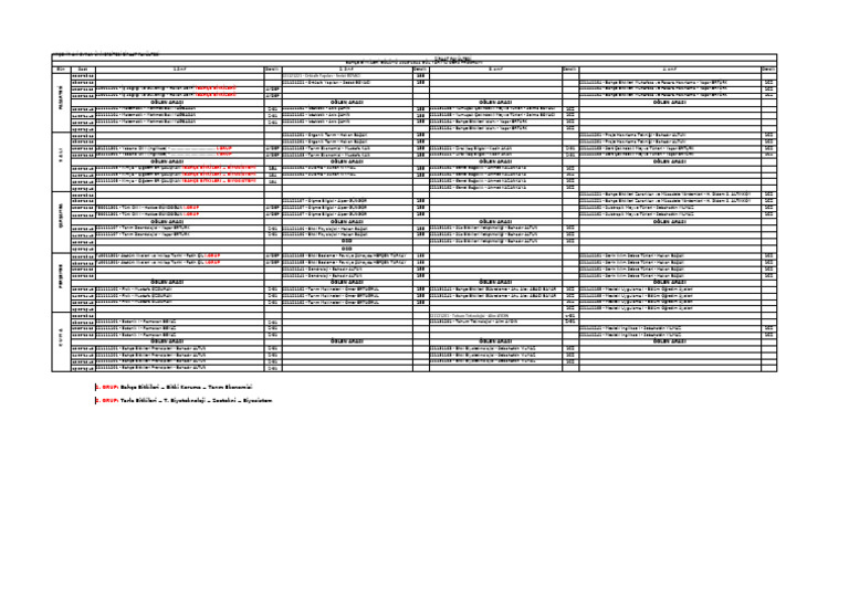 2023-2024 Guz Bahce Drs - Prg. Derslikli 1 | PDF