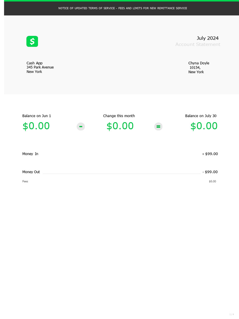 Cash App - Chyna | PDF | Cash | Exchange Rate
