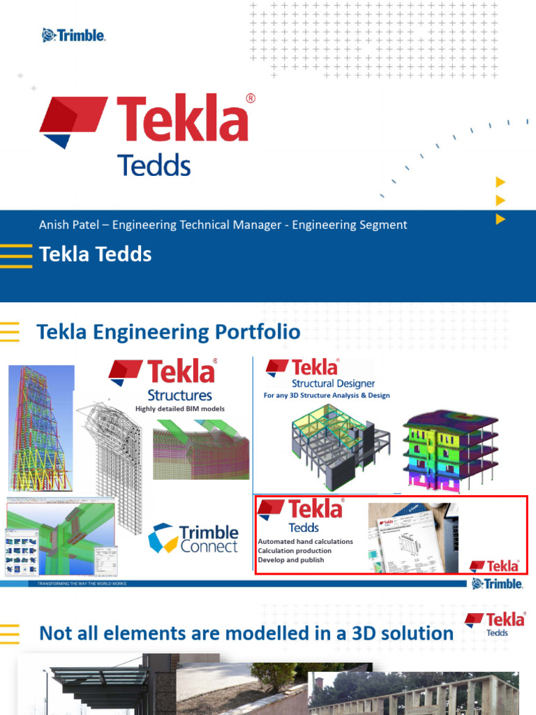Tekla Tedds Anish Patel | PDF