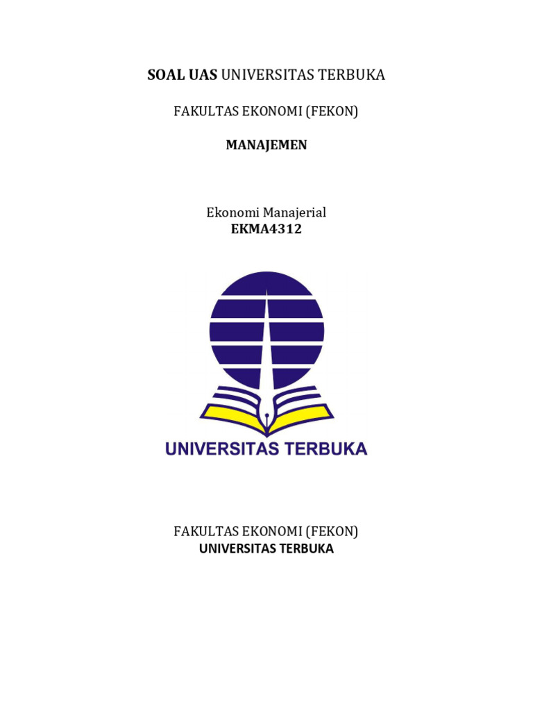 Latsol - Ekonomi Manajerial | PDF