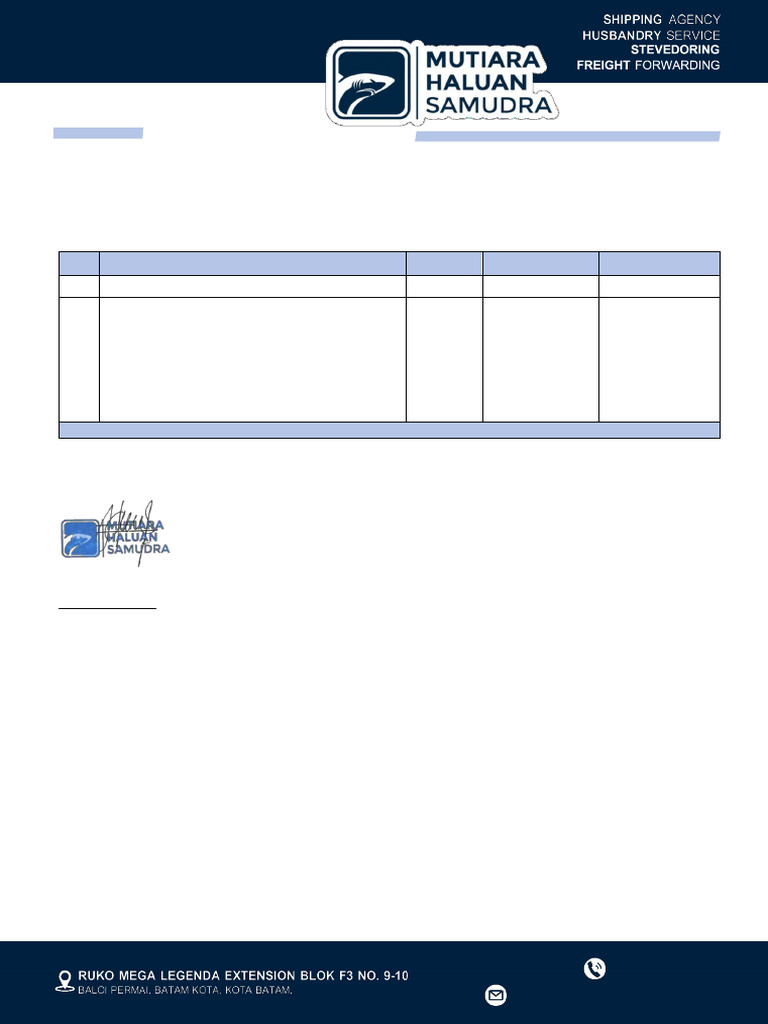 Purchase Order - 001 - Pt. Bsstc | PDF