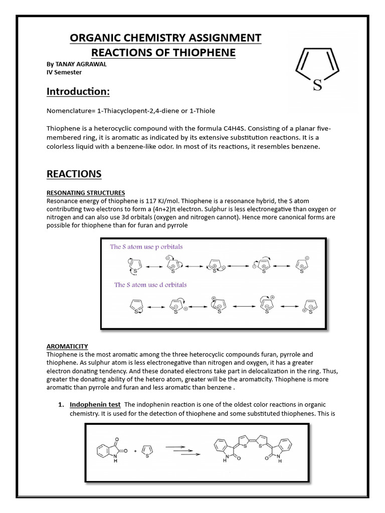 Tanay Orgnic Assignment | PDF