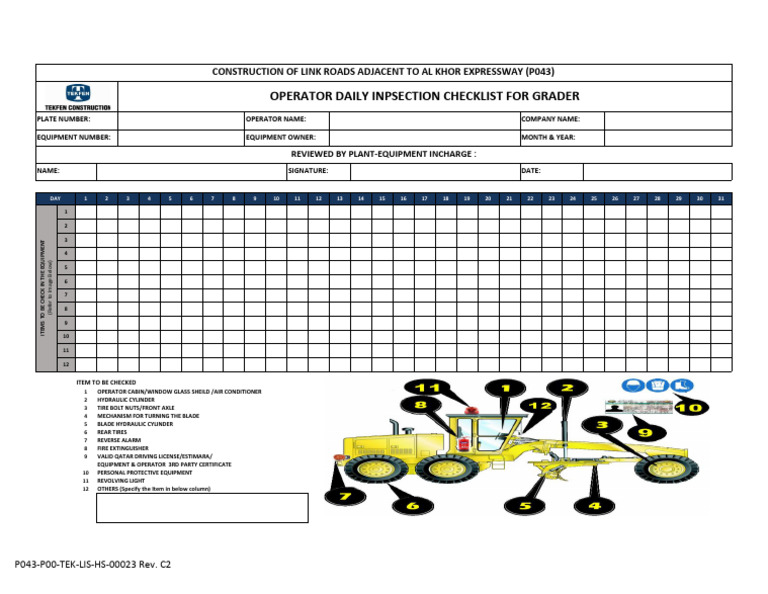 Grader Rev-C2 | PDF