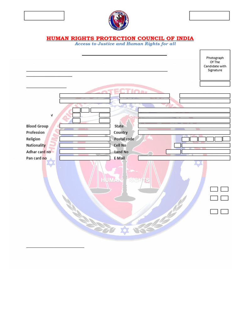 Hrpci Application New | PDF