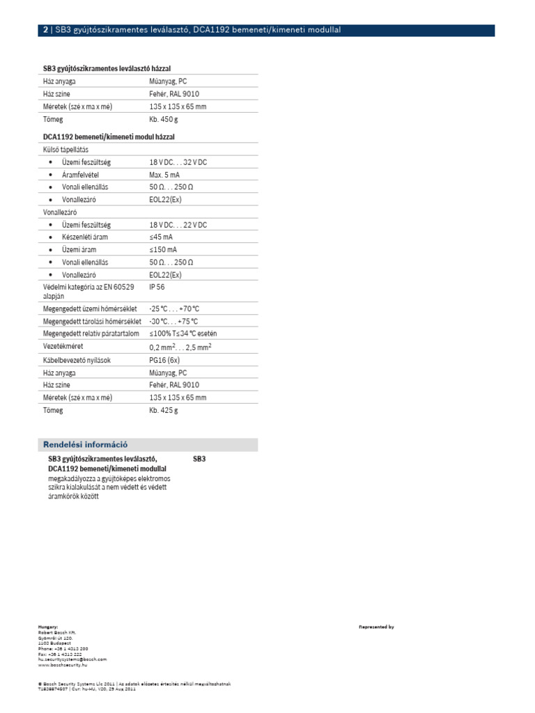sb3 Data Sheet Huhu 1269741963 p2 | PDF