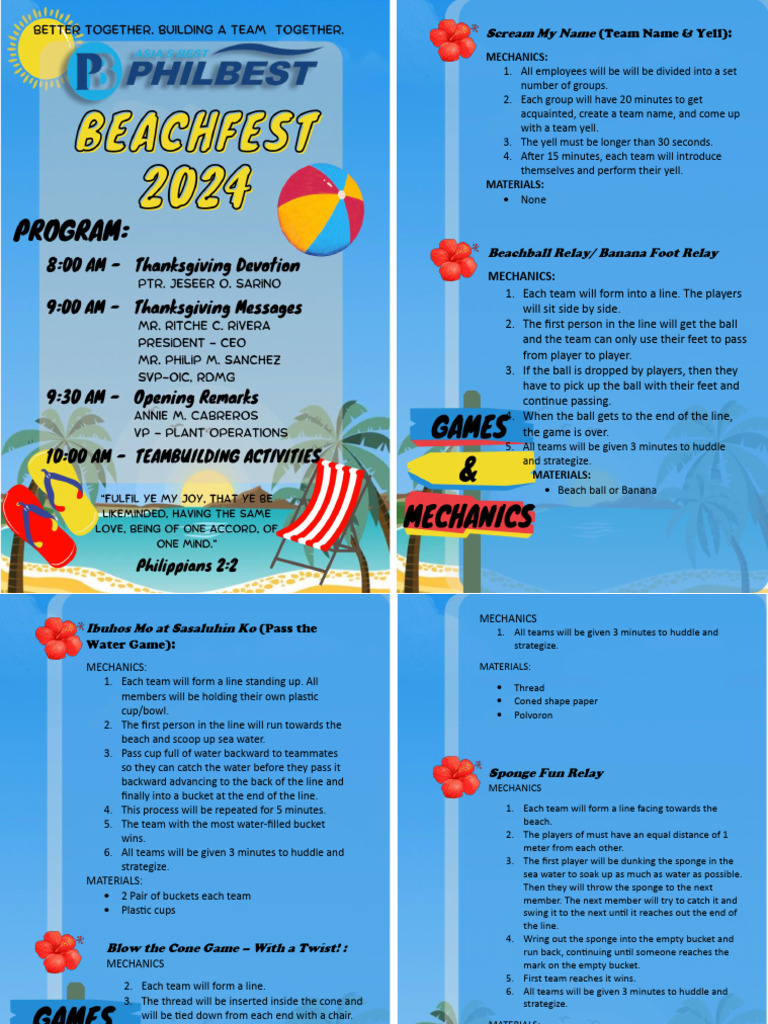 Beachfest | PDF
